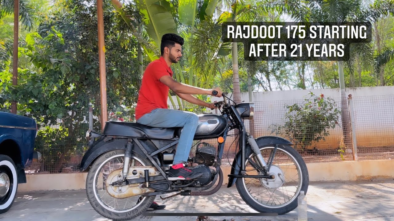 Rajdoot 175CC starting after 21 Years | Restoration PART-1| Krupal ...