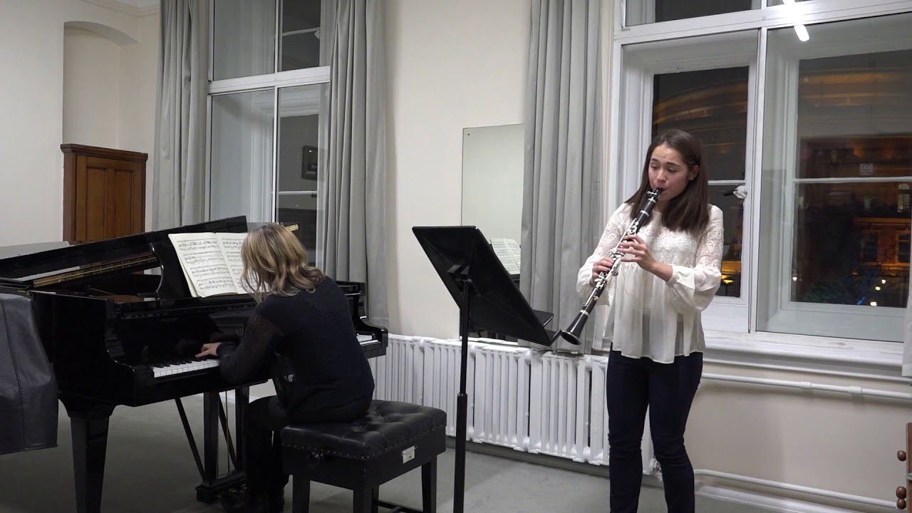 Brahms' 2nd Sonata in Eb for Clarinet and Piano First Movement ...