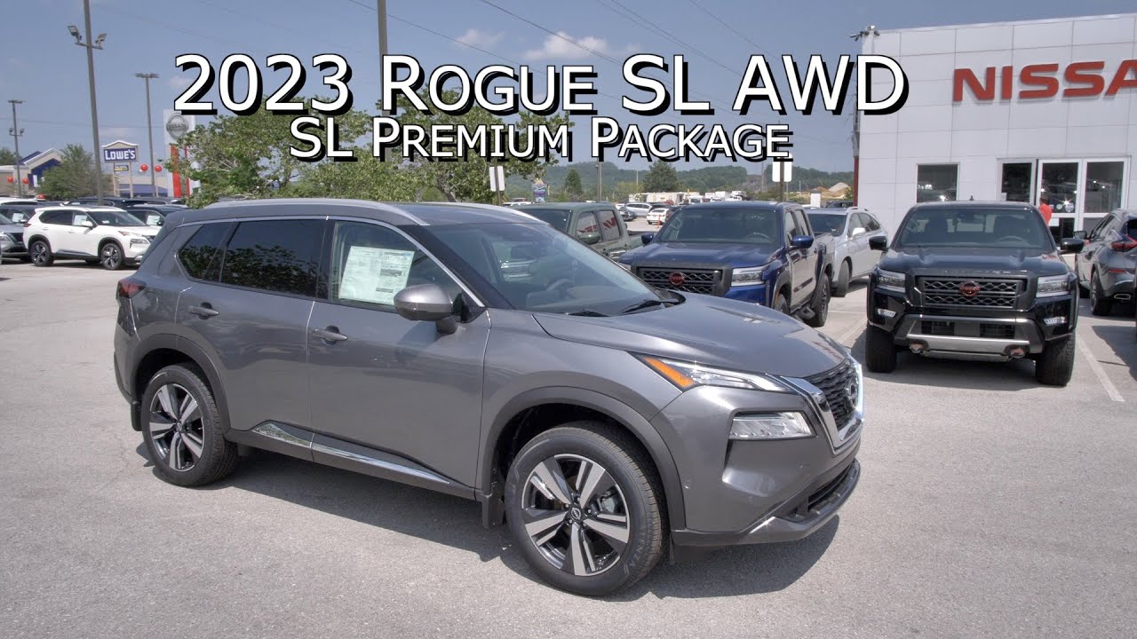 New 2023 Nissan Rogue SL AWD w/ SL Premium Package at Nissan of ...