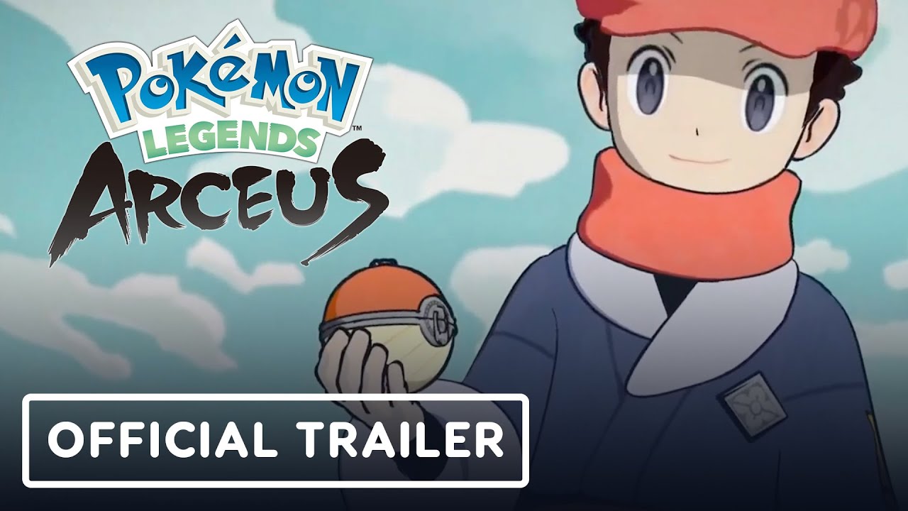Pokemon Legends: Arceus - Official Trailer 2 - YouTube