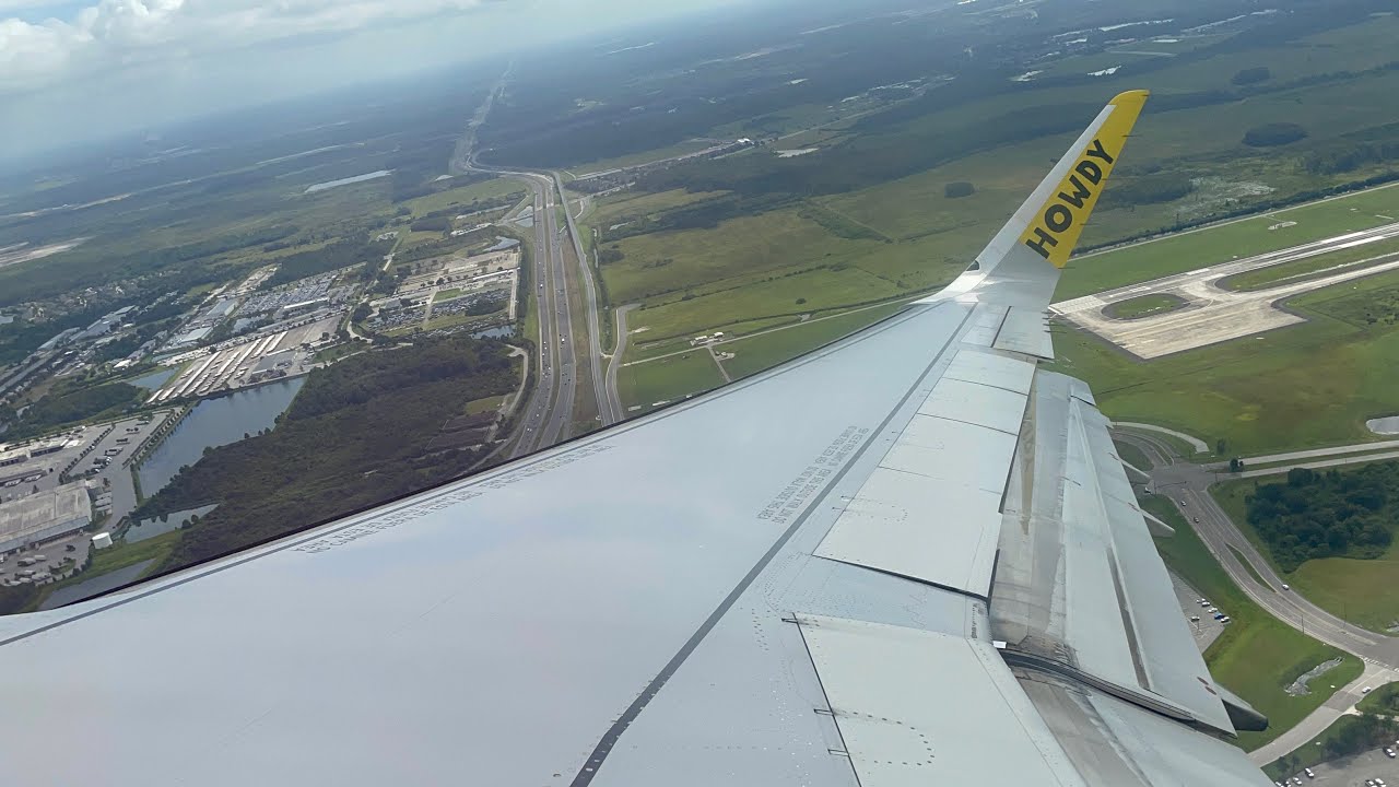Spirit A321 Takeoff from Orlando, FL - YouTube