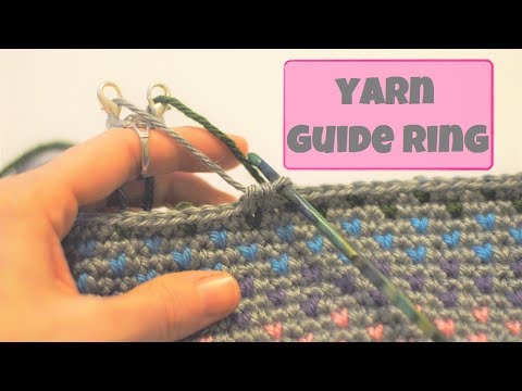 With Alex: Yarn Guide Rings!