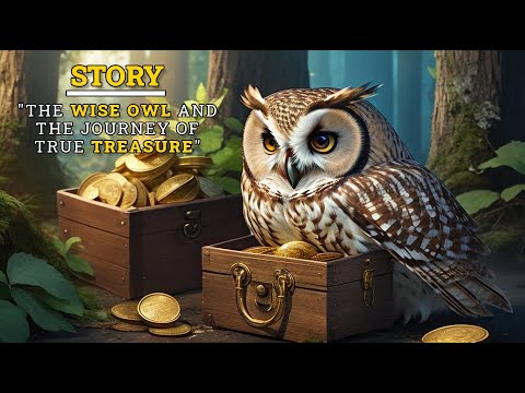 The wise owl and the journey of true treasure | Kids Story | OWL Story ...
