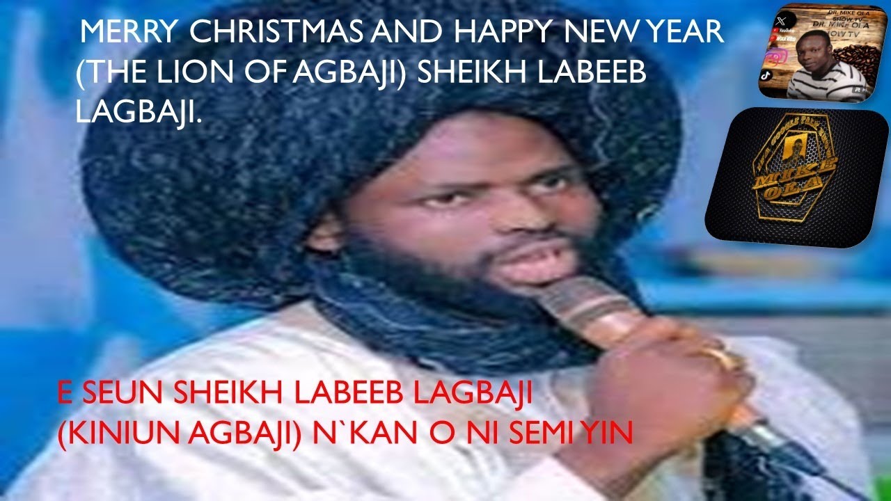 E SEUN SHEIKH LABEEB LAGBAJI (KINIUN AGBAJI) N`KAN O NI SEMI YIN - YouTube