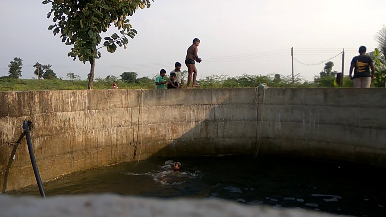 How To Swiming Kids In The Well - YouTube