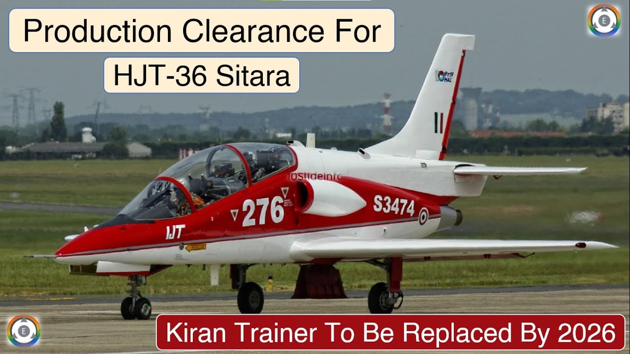 Production Clearance For HJT-36 Sitara | Kiran Trainer Replacement By ...