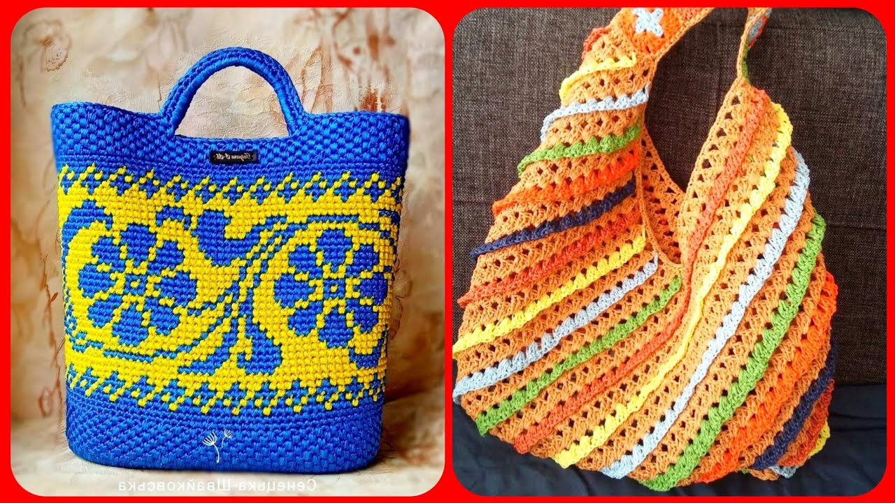 27 Crochet Shoulder Bag Patterns - YouTube