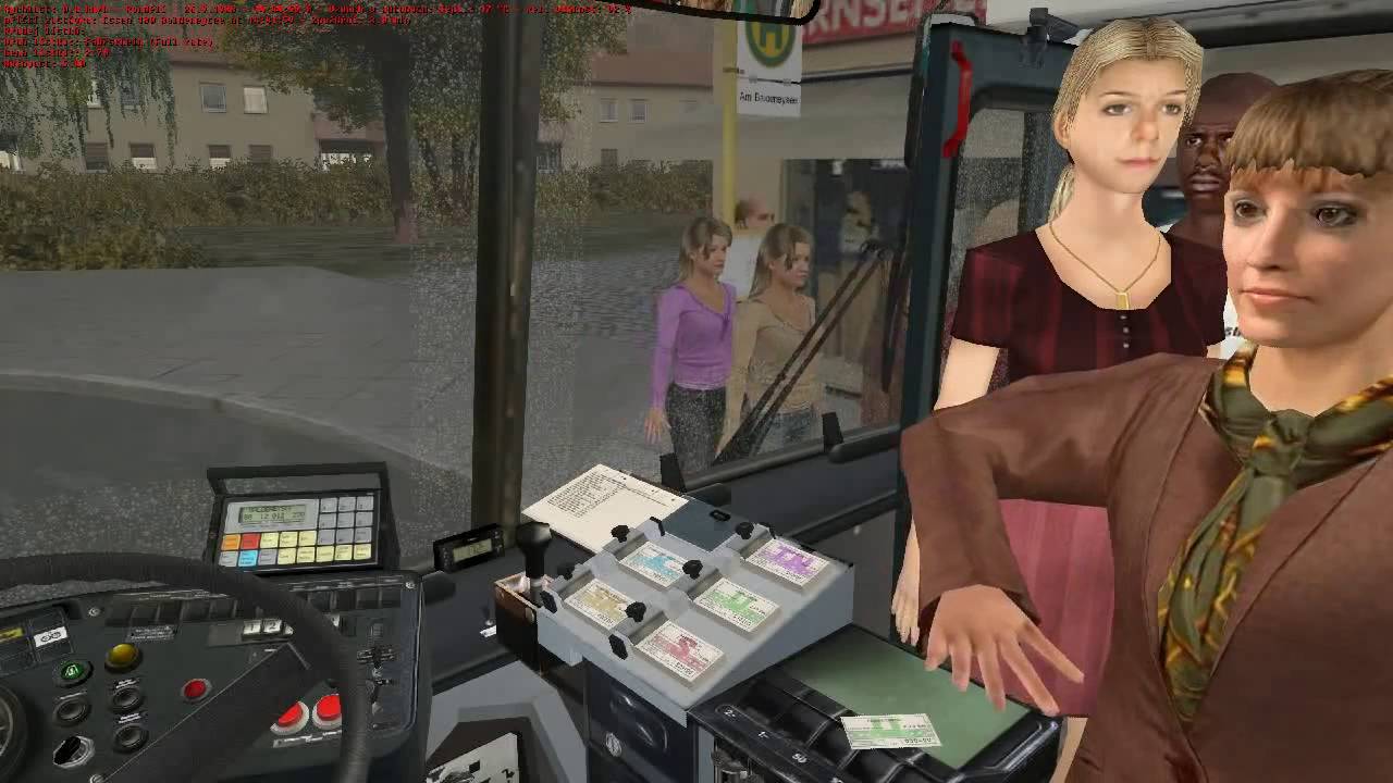 Omsi MAN SD200 SD83 ZF Essen line 180 E Universität Terminus Neandertal ...