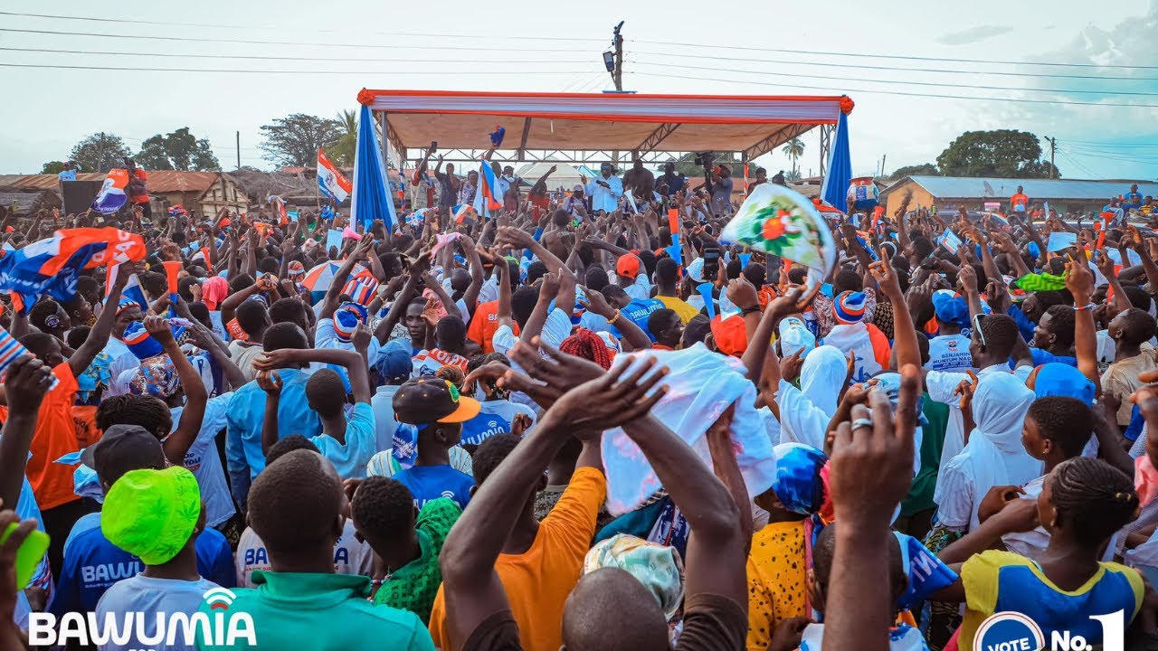 Dr. Bawumia Ramps Up Campaign Drive in Akan Constituency in Nkwana ...