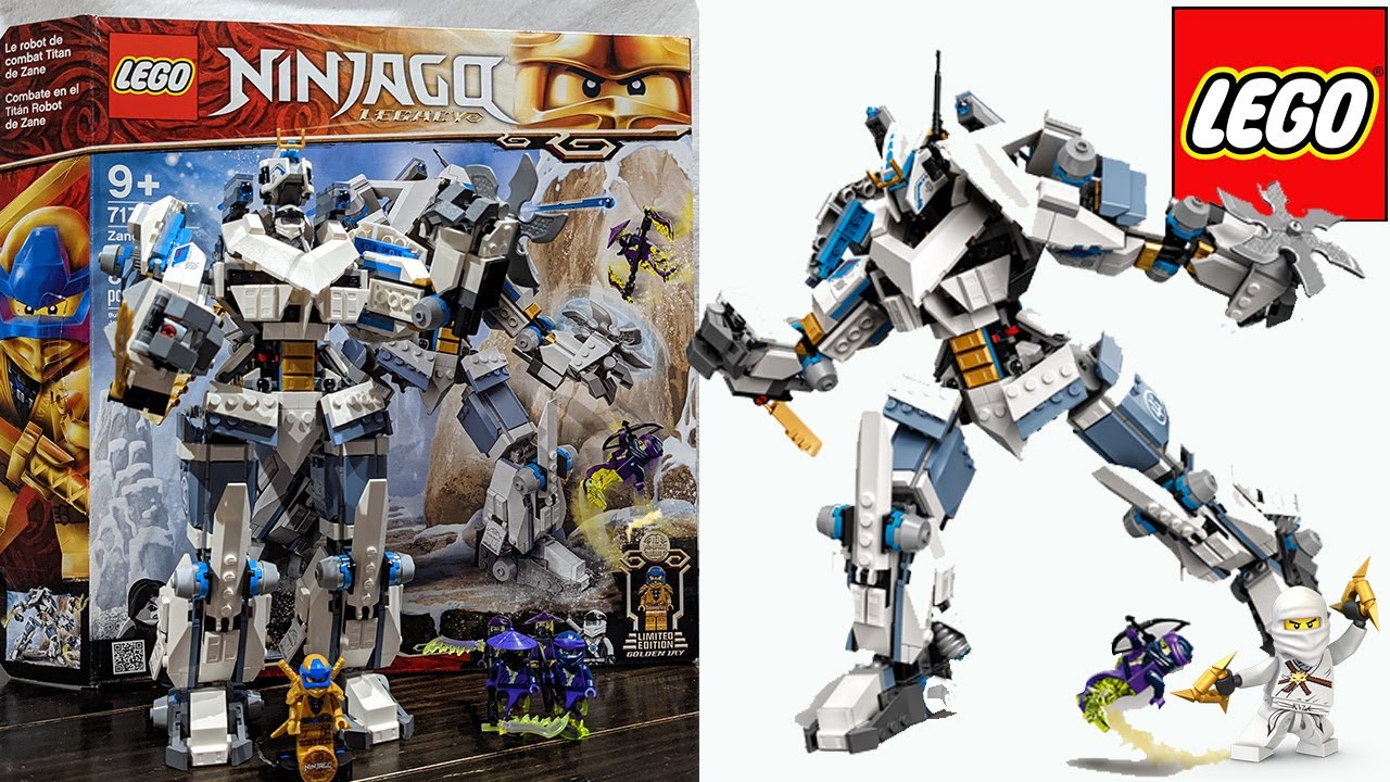 Lego Ninjago Legacy - Zane's Titan Mech Battle (set 71738) | NEW 2021 ...