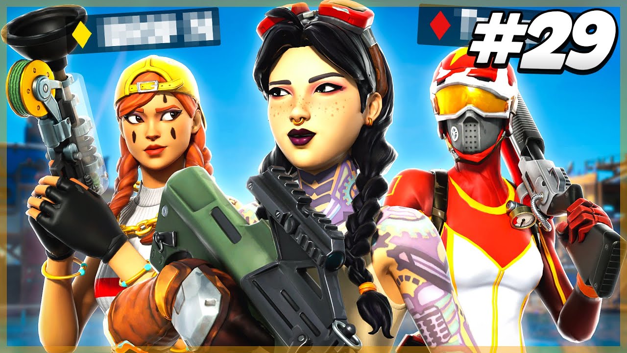 "PRO TRIO SCRIMS DOMINATION" Fortnite 3D Thumbnail [Speedart #29] - YouTube