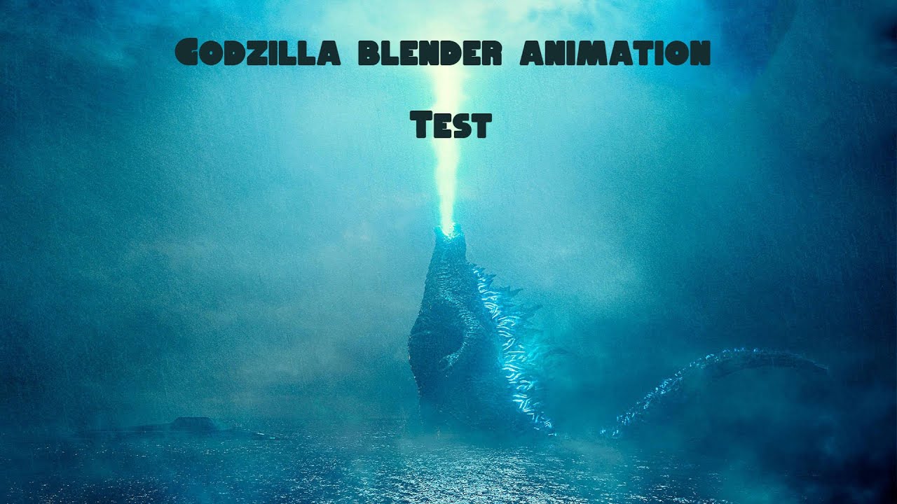 Godzilla atomic breath blender animation done (test) - YouTube