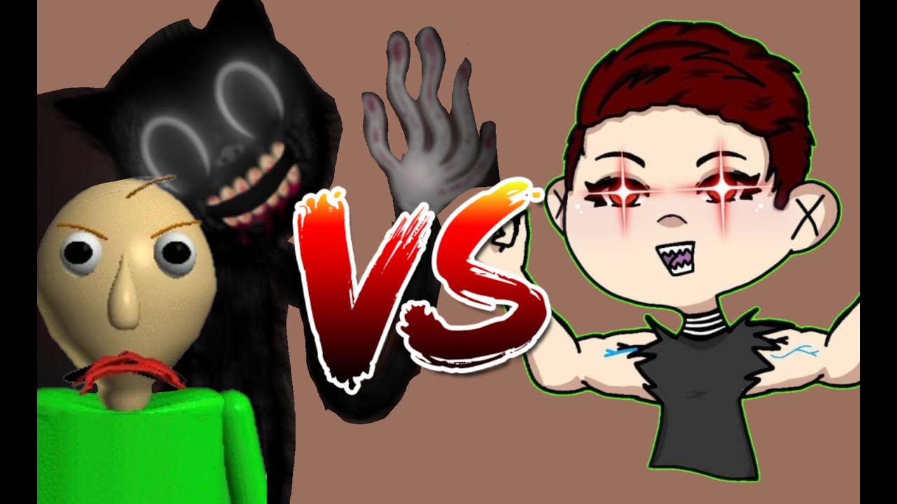 Baldi et cartoon cat VS Piti Chat - YouTube