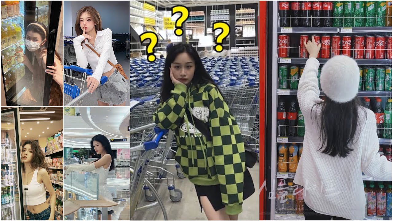 Cách Tạo Dáng Chụp Ảnh Tại Siêu Thị Cực Đẹp | Hèng Hèng - YouTube