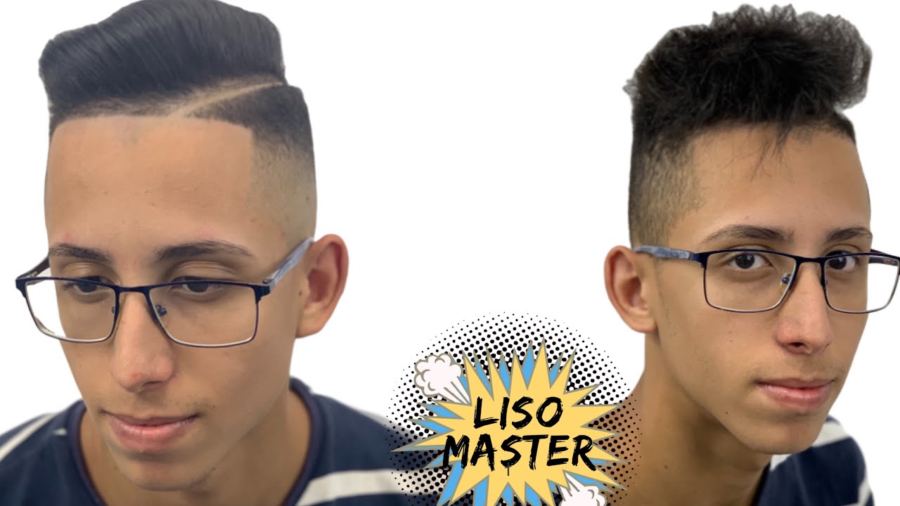 Liso Master em cabelo masculino, ficou lisinho. - YouTube