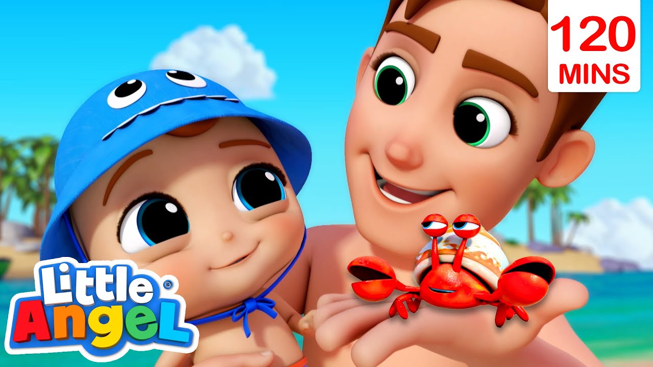 Beach Song | LITTLE ANGEL 😇 | Lullabies & Nursery Rhymes | Baby Sleep ...