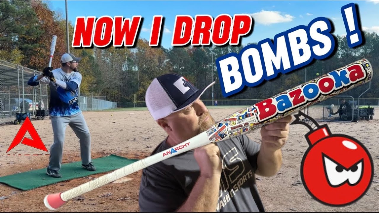 Anarchy Bazooka Senior Softball Bat Review - YouTube