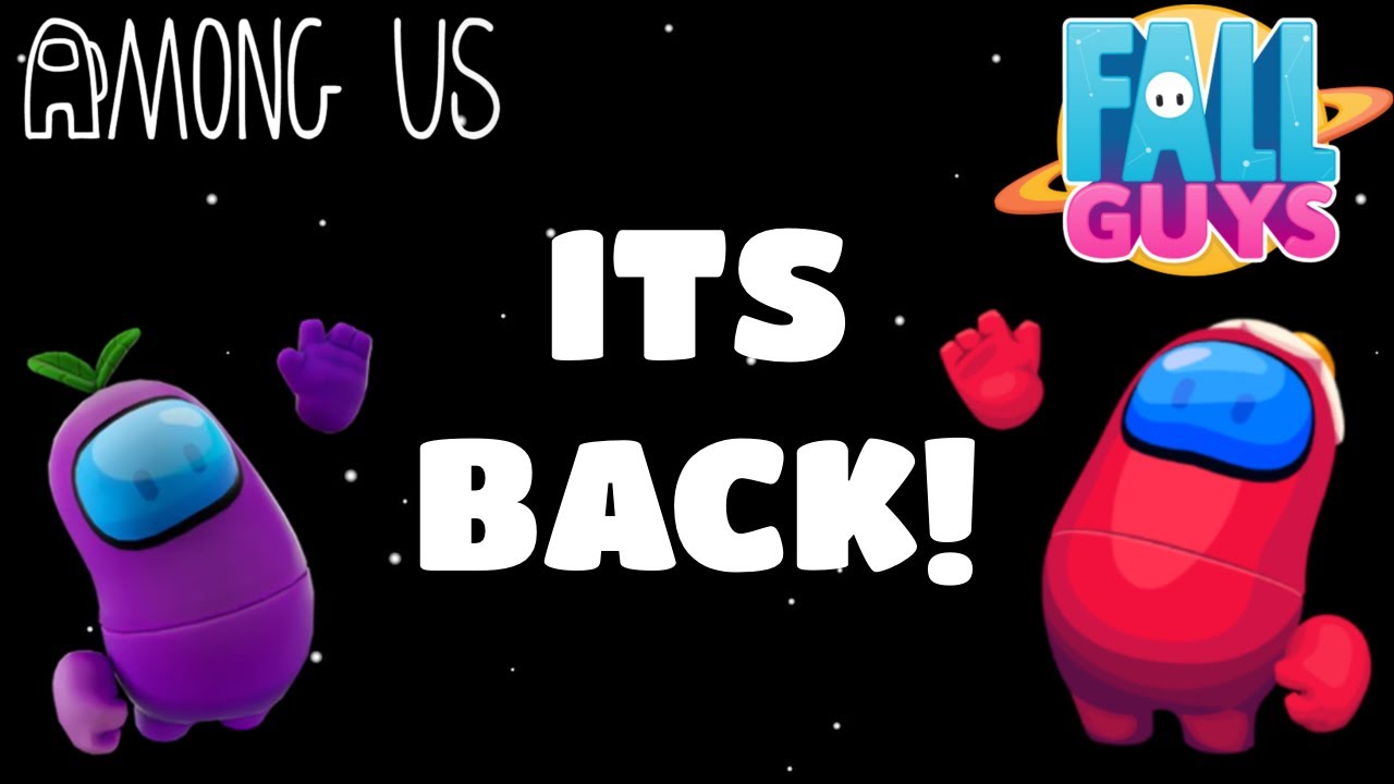 *NEW* FALL GUYS X AMONG US SKINS ARE COMING BACK! - YouTube