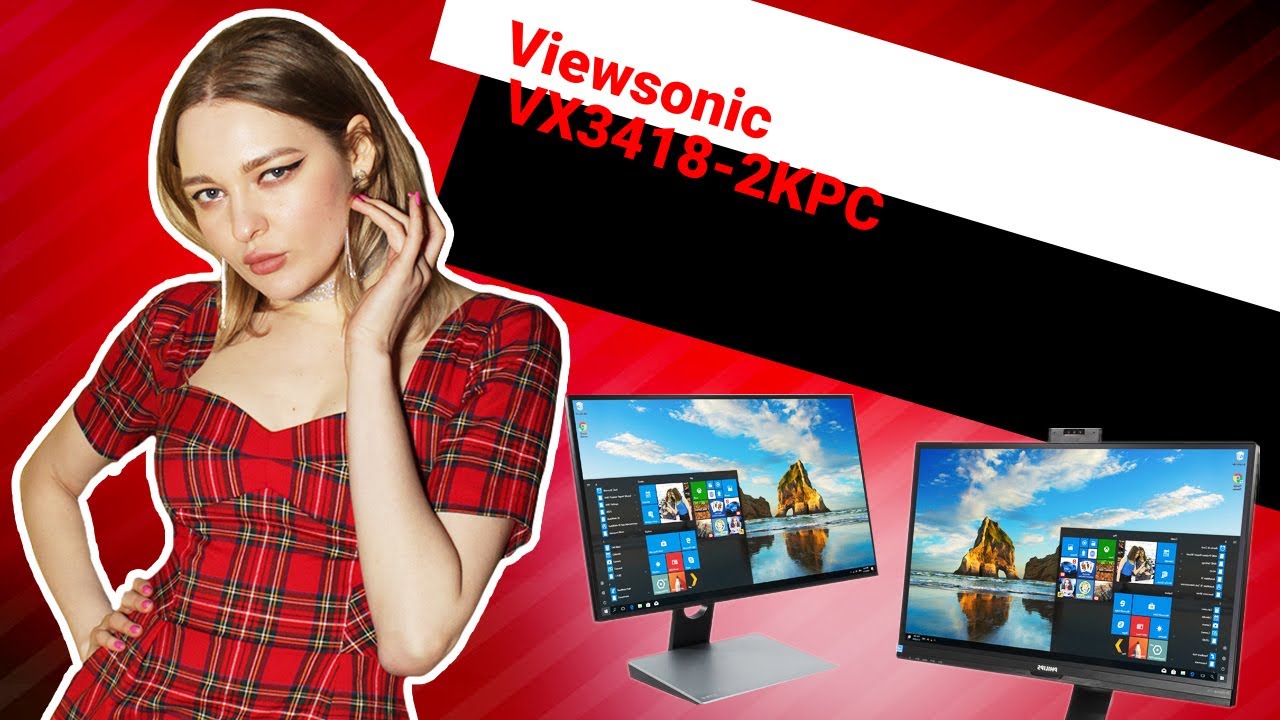 НИКС Компьютерный Супермаркет: видео про ЖК-монитор 34" Viewsonic VX3418-2KPC - YouTube