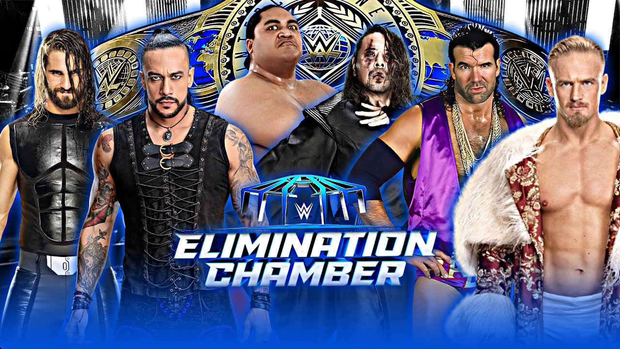 Elimination Chamber Match | Intercontinental Championship - WWE 2K24 ...