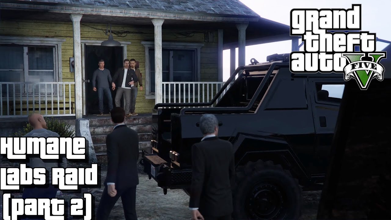 GTA 5: Humane Labs Raid - Insurgents (Part 2) - YouTube