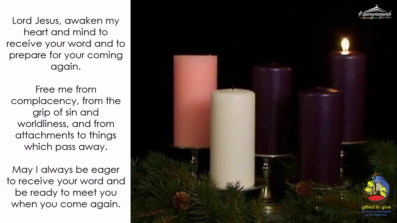 Sunday (November 29): Watch Expectantly Today - Your Master Is Coming ...