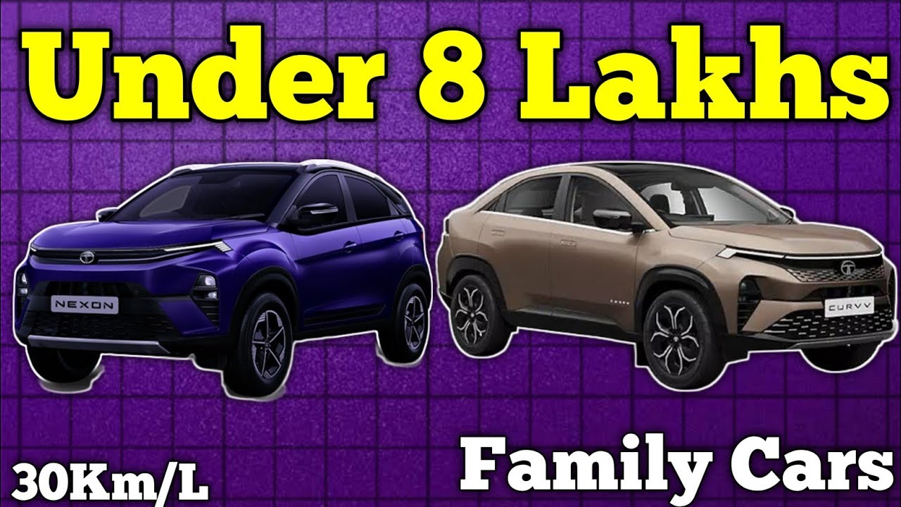 Top 5 best Cars Under 8 Lakhs in India 2025|| 8 Lakh के Under Top 5 ...