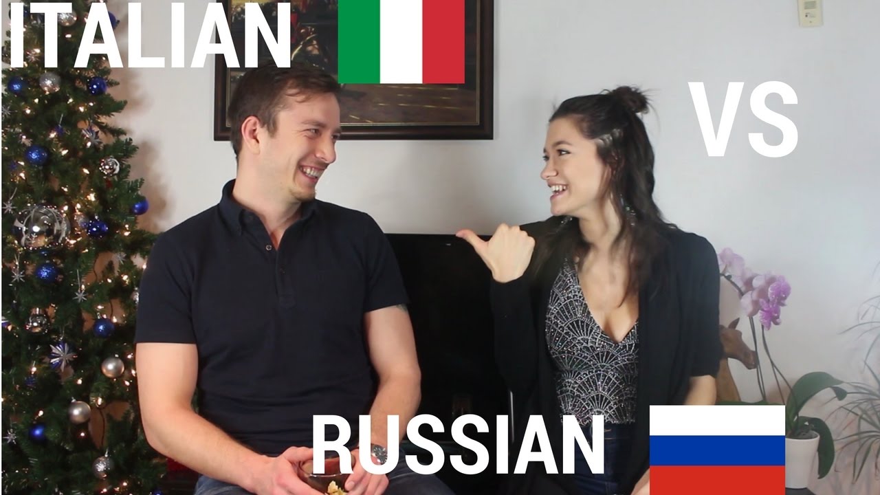Italian VS Russian Language Challenge SUB ITA Итальянский или Русский ...