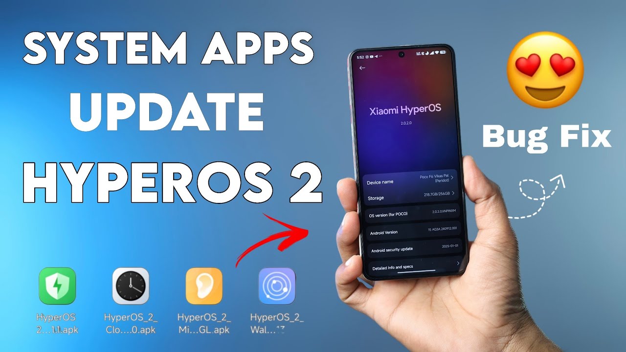 Hyperos 2 System Apps Update - Security, Clock, Mi Ditto & Poco ...