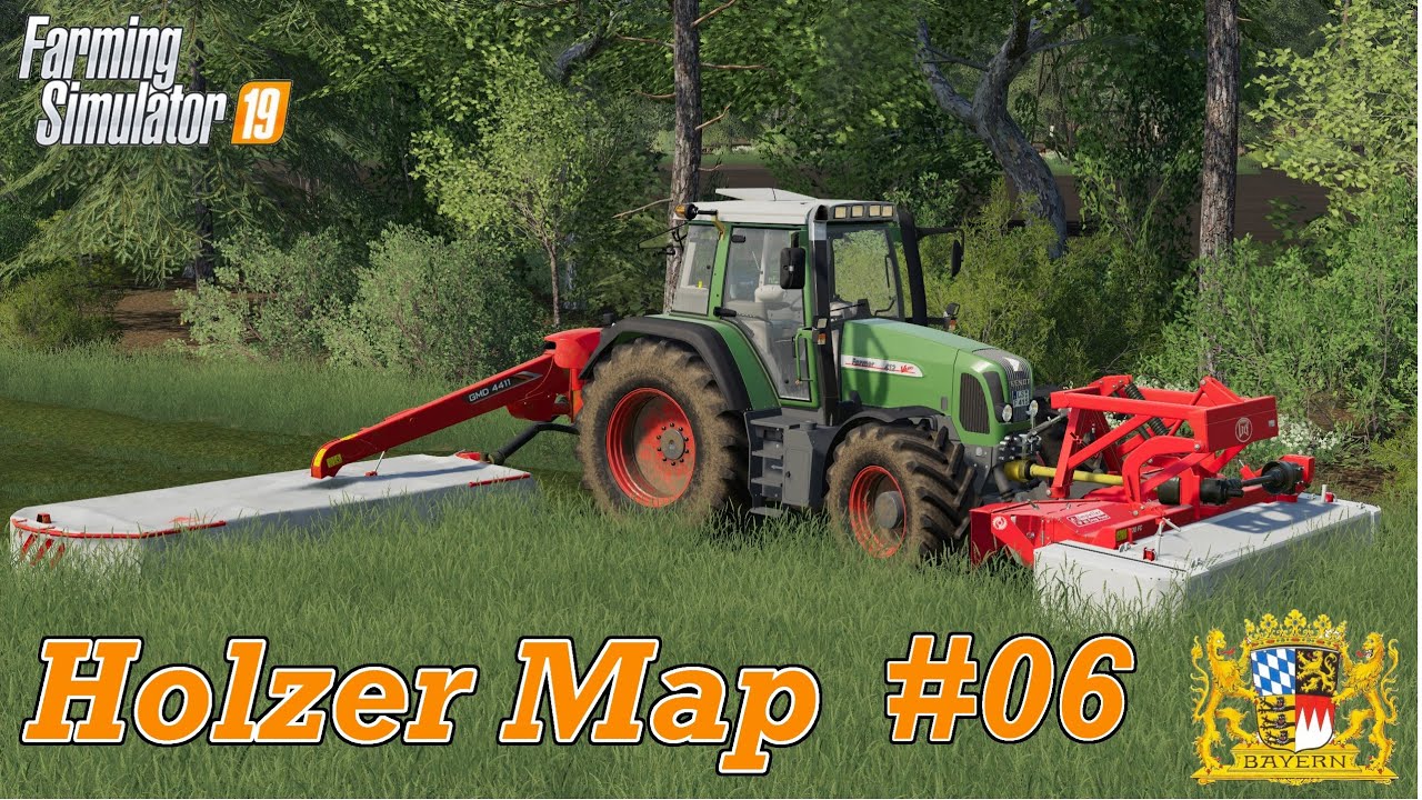 LS19 | Holzer Map #06 SP | 2K 1440p | Fendt | RMT | 1.Schnitt mit Fendt ...