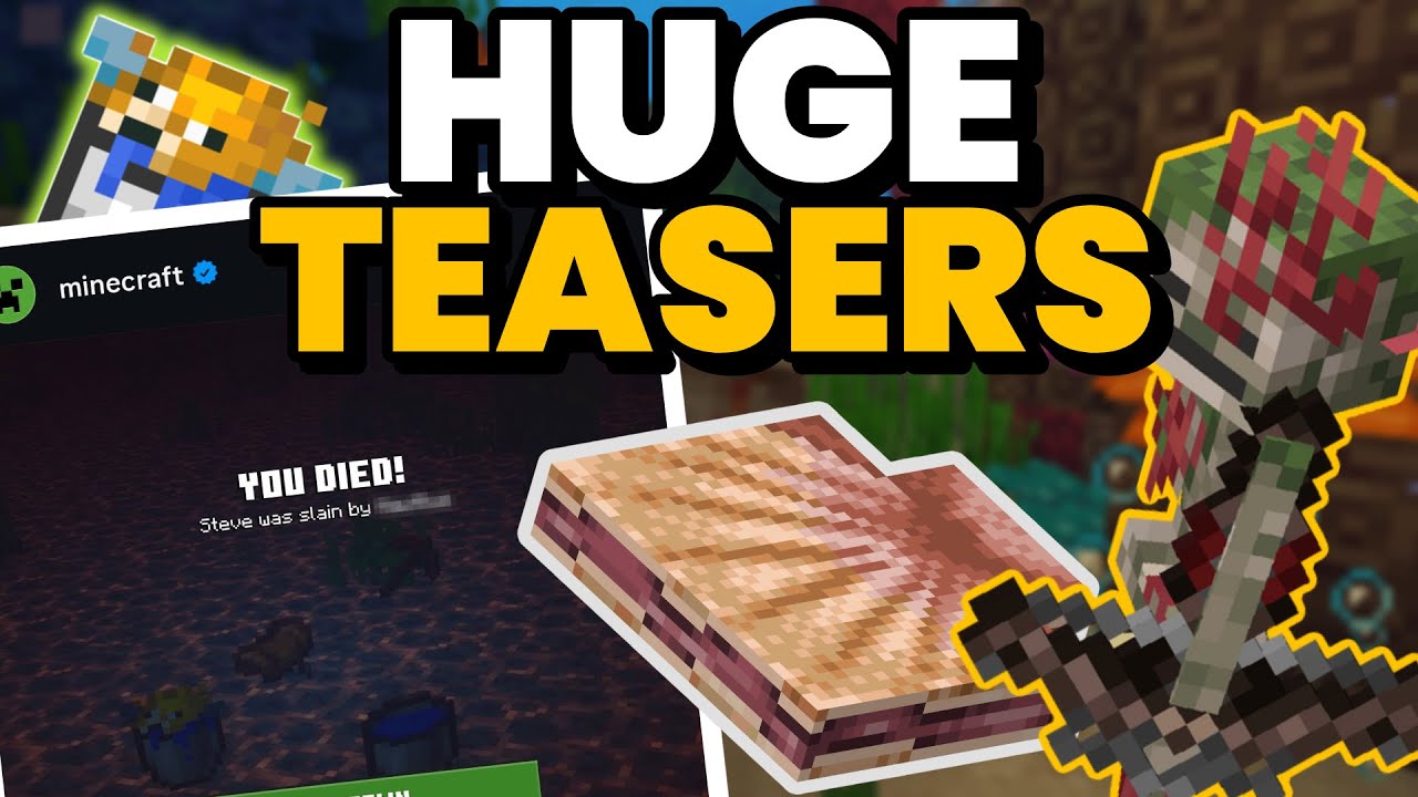 NEW Minecraft Live 2025 TEASERS! New HOSTILE MOB?! OCEAN DROP ...