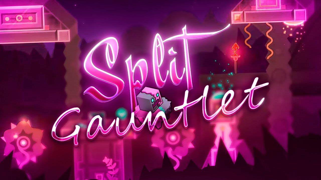 2.2! Split Gauntlet COMPLETE [New GEOMETRY DASH] - YouTube