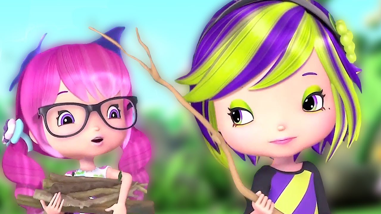 Strawberry Shortcake 🍓 Tall Tale Trio Part 1 🍓 Berry Bitty Adventures ...