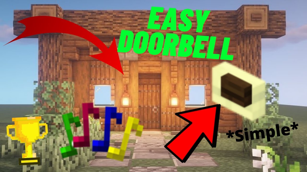 Quick Minecraft Doorbell Tutorial - YouTube