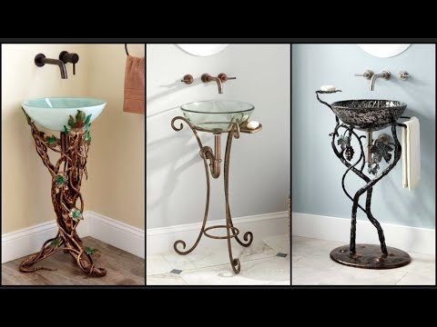 Metal Stands For Wash Basin All Best Designs For You // Wrought Iron ...