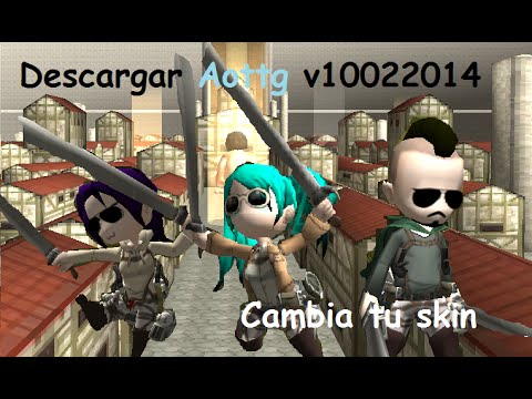 Descargar Aottg v10022014 - Cambiar skin Attack on Titan Tribute Game ...