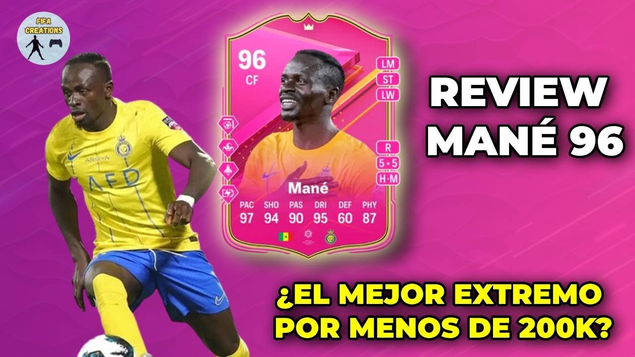 REVIEW MANÉ FUTTIE 96 SBC ¿EL MEJOR EXTREMO BARATO? | EA FC 24 REVIEWS ...