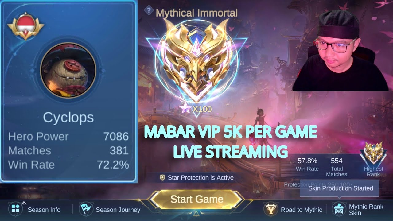 MABAR VIP DAN GRATIS 1 SLOT PART 30 Mobile Legends #shorts # ...