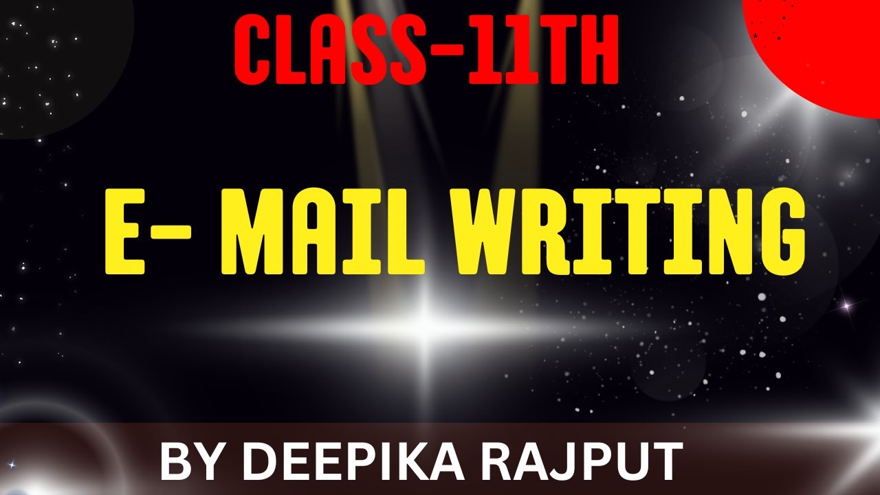 E- mail Writing by Deepika Rajput - YouTube