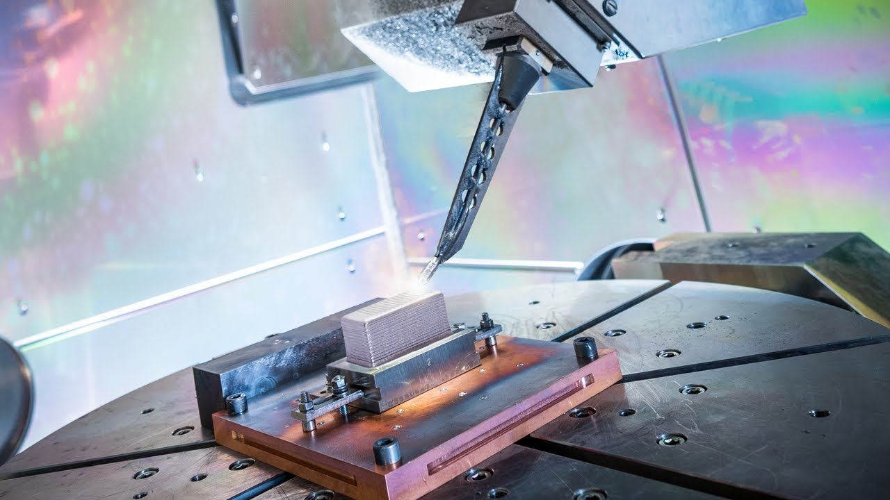 Additive manufacturing - Metal 3d printer - YouTube