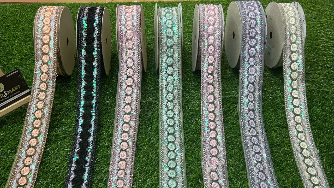 Budget friendly bridal lace available at Tailors mart aluva . Dm ...