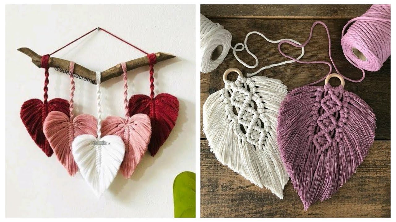 Top stylish Crochet mini macrame decoration items for home decor and ...