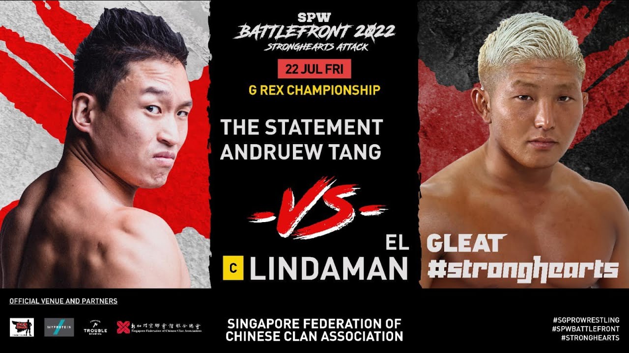 G-Rex Championship Bout - The Statement vs El Lindaman (C) | SPW ...