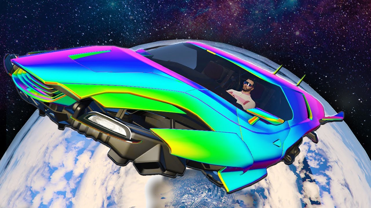I Got a New Flying Car That Can Go To Space in GTA 5 - YouTube