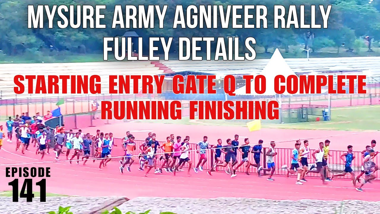 Mysore || Army Agniveer Rally || Full details || Starting Entry Gate Q ...