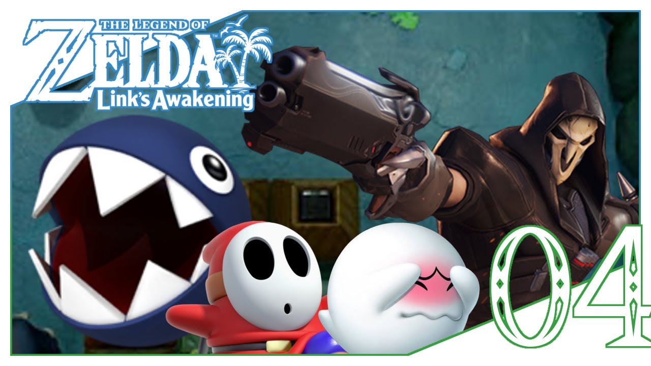 The Legend of Zelda Link's Awakening | 4 | Shy Guys, Buu Huus & REAPER ...