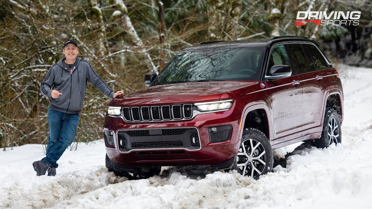 2022 Jeep Grand Cherokee Overland Review and Snow Test - YouTube