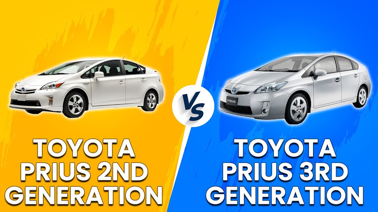 09 2nd Vs 3rd Gen Prius