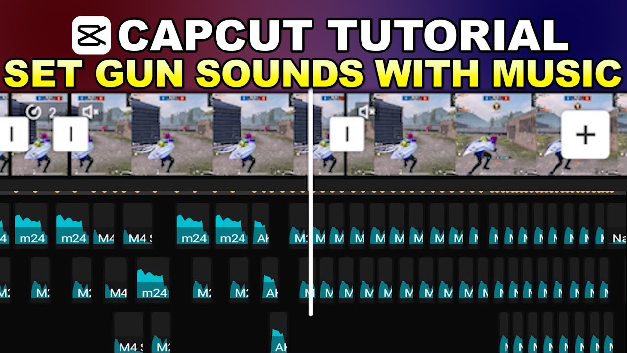 How to Set Gun Sounds with Music | Capcut Tutorial | PUBG Mobile - YouTube