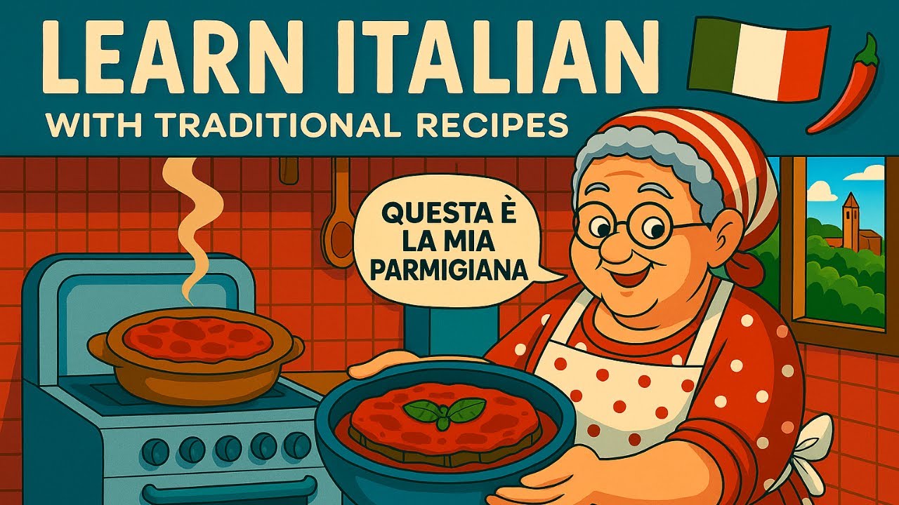 LEARN ITALIAN with Traditional Recipes 🇮🇹 Cooking with Nonna Maria ...